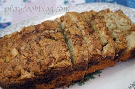 Apple Cinnamon Nut Bread