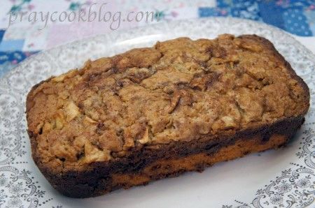 Apple Cinnamon Nut Bread