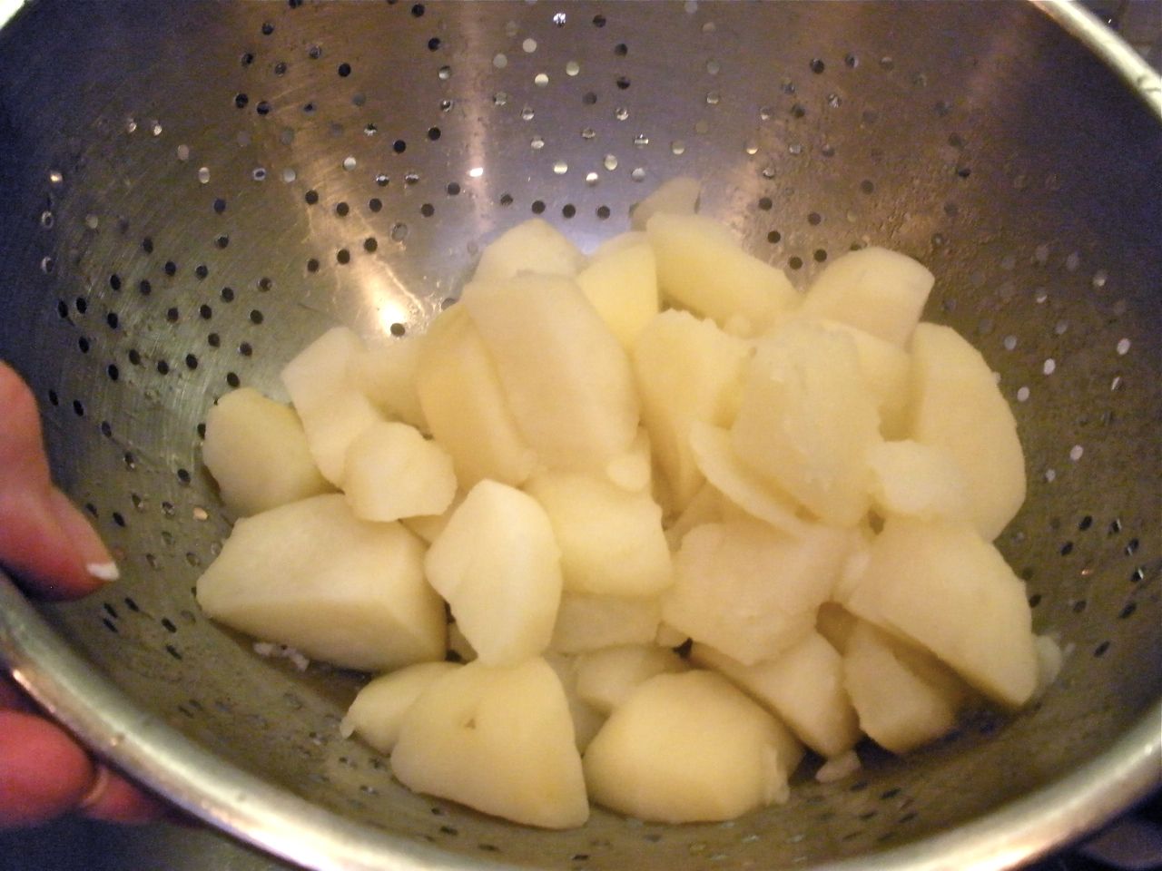 Rosemary Infused Crispy Mashed Potatoes